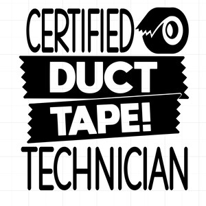 Certified Duct Technician Decal - Etsy
