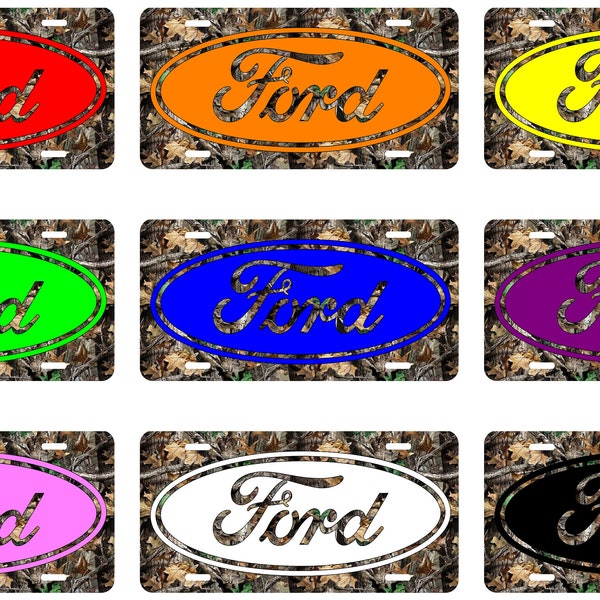 Oval License Plate - Etsy