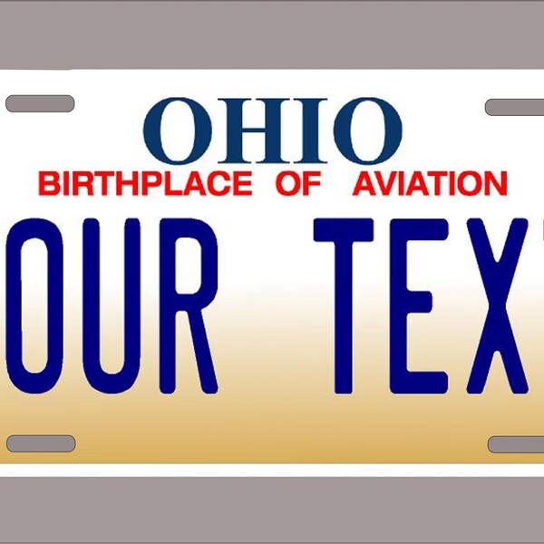 Ohio License Plate - Etsy