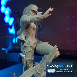 Sonya Kit ( Mortal Kombat ) - Scale 1:8 - Sanix3d - High Quality ...