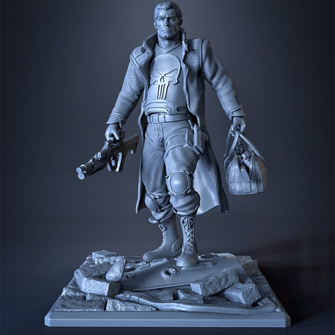 The Punisher Kit - Sanix3d - High Quality Photopolymer Resin - Etsy