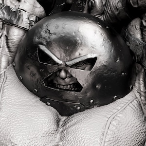 Juggernaut Fan Art Sculpture | Unpainted 3D Printed Resin Model | DIY ...