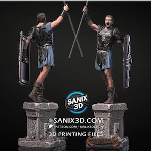 EXTREMELY HOT ITEM - Gladiator Model Kit - Scale 1:8 - Sanix3d - High ...