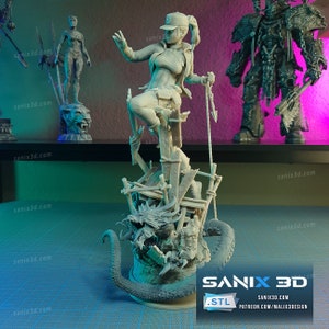 Sonya Kit ( Mortal Kombat ) - Scale 1:8 - Sanix3d - High Quality ...