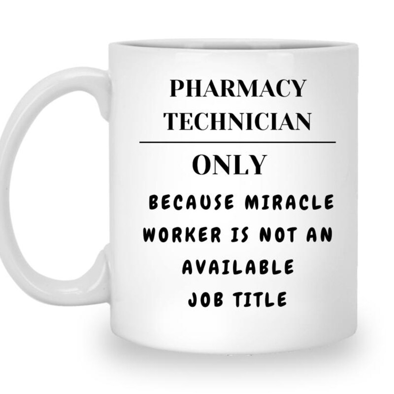 Pharmacy Tech Mug - Etsy