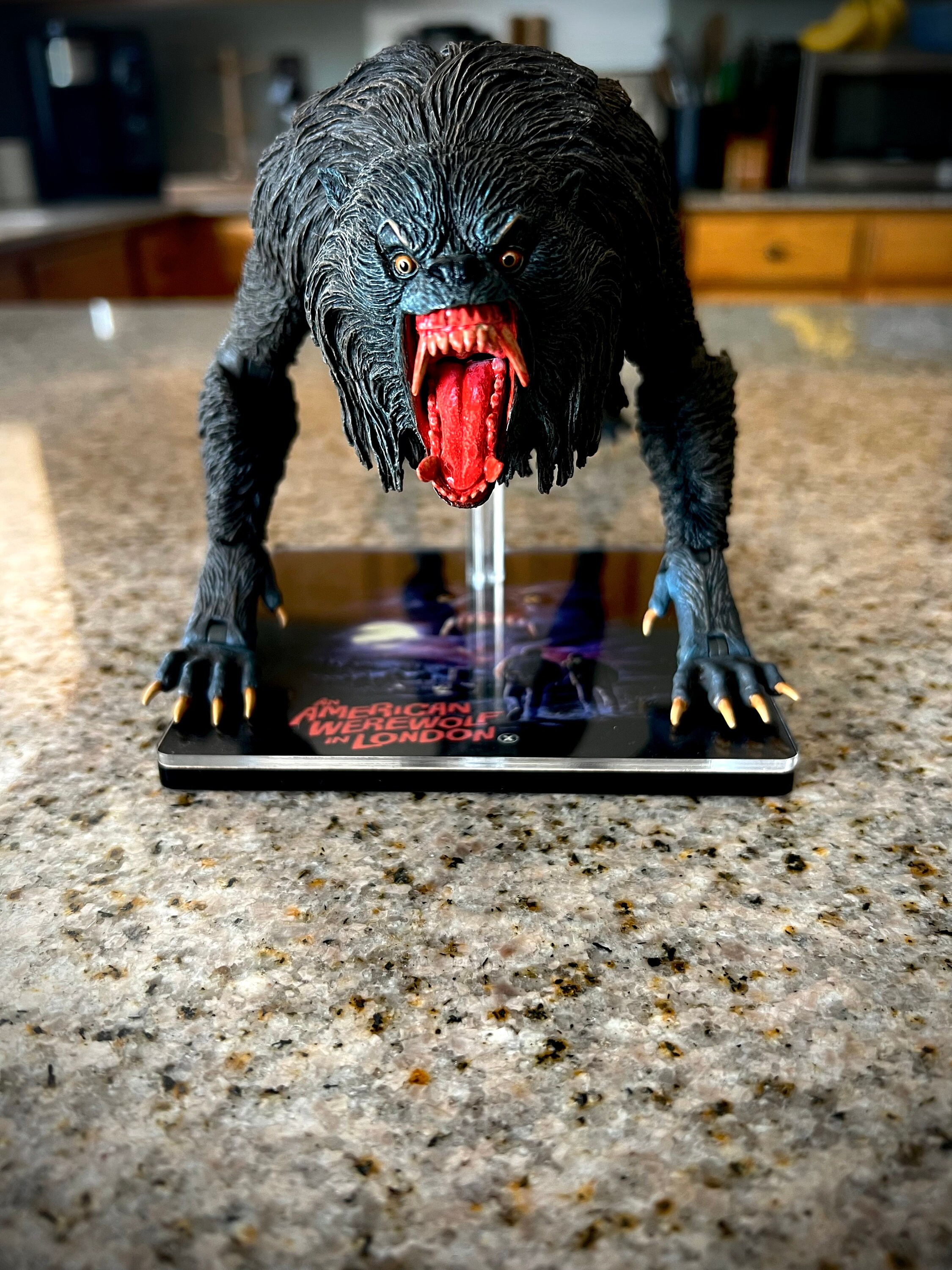 American Werewolf Figure Stand - Etsy