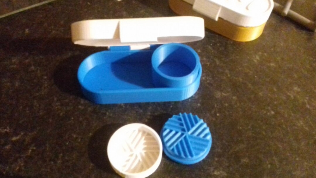 3D Printed Storage & Grinder Set - Etsy