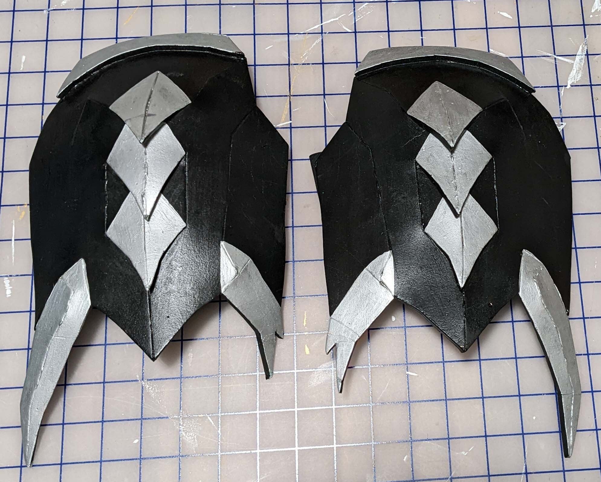 Dragon Knight Female Armor Pattern Set - Etsy