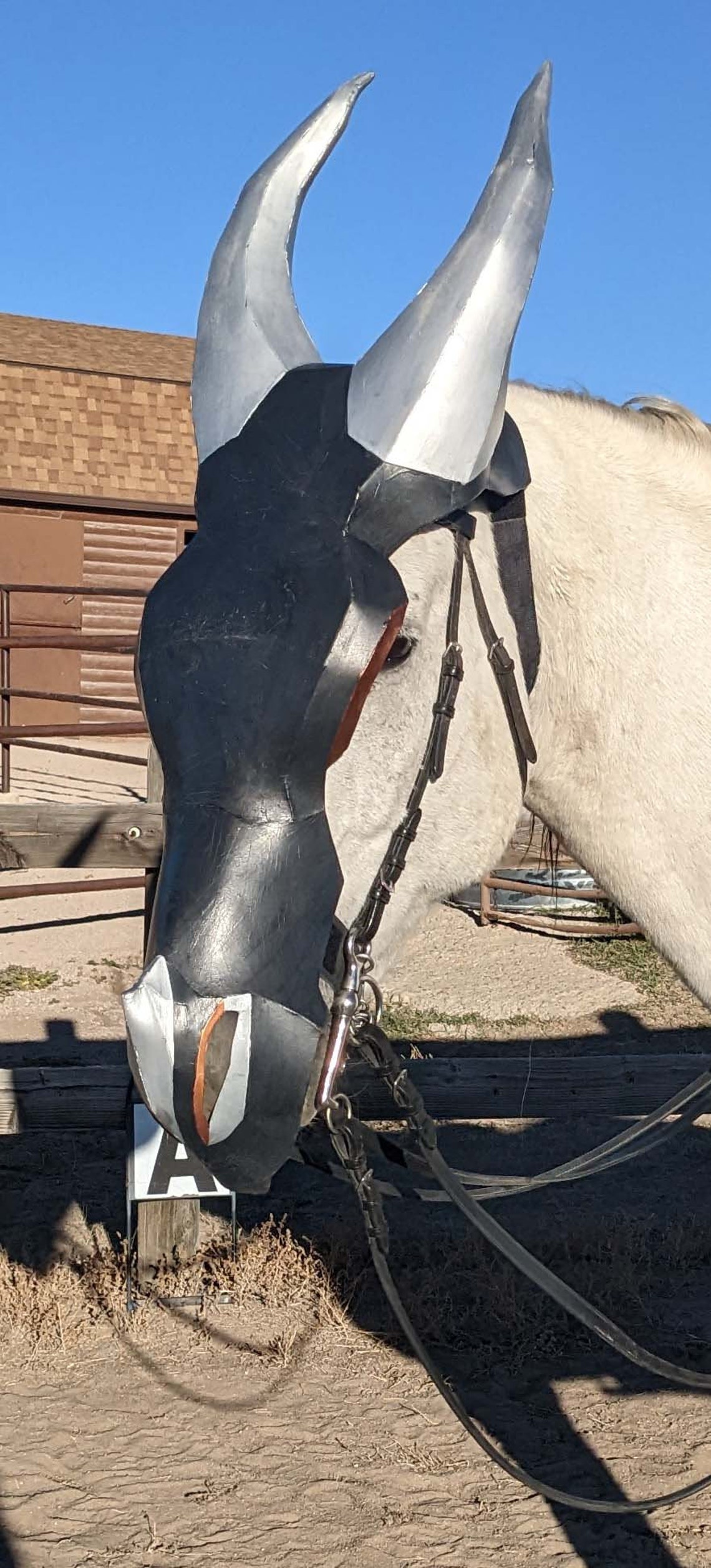 Dragon Knight Horse Chanfron - Cut Back Style - Pattern - Etsy