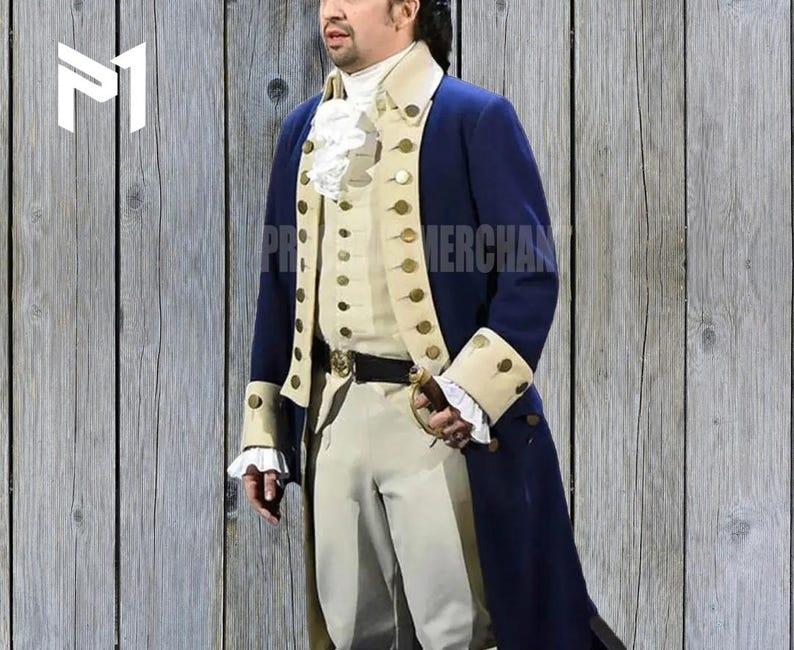 18th Century Revolutionary War Officer Coat - Colonial Navy Uniform ...