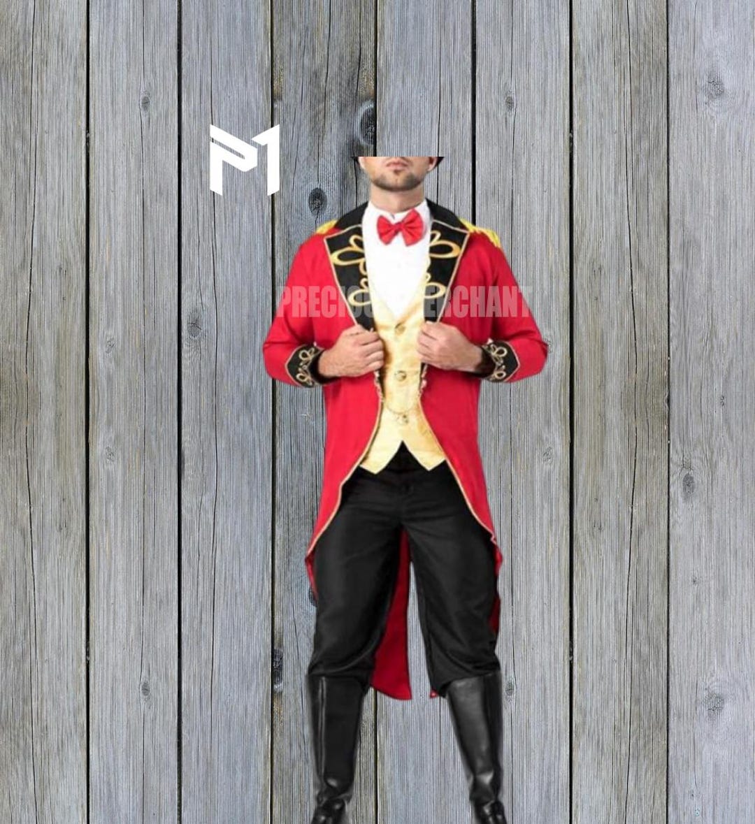 Men's Gothic Steampunk Ringmaster Costume - Elite Halloween Magician ...