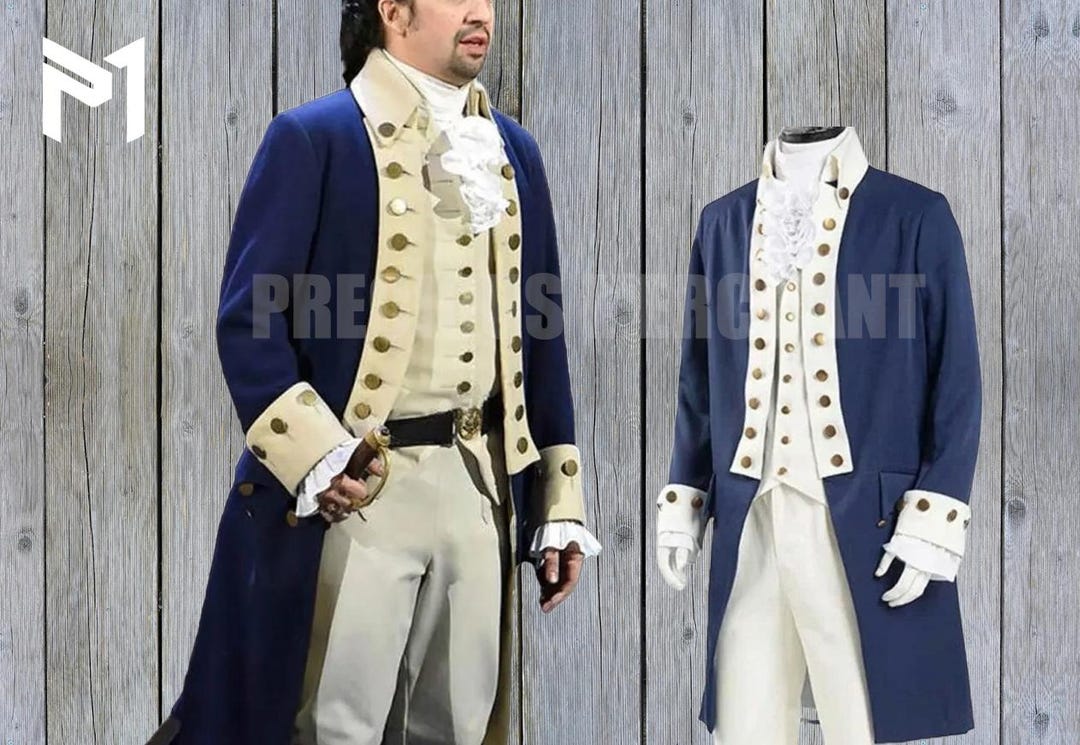 18th Century Revolutionary War Officer Coat - Colonial Navy Uniform ...