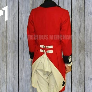 Men's British Army Redcoat - Revolutionary War Soldier Uniform ...