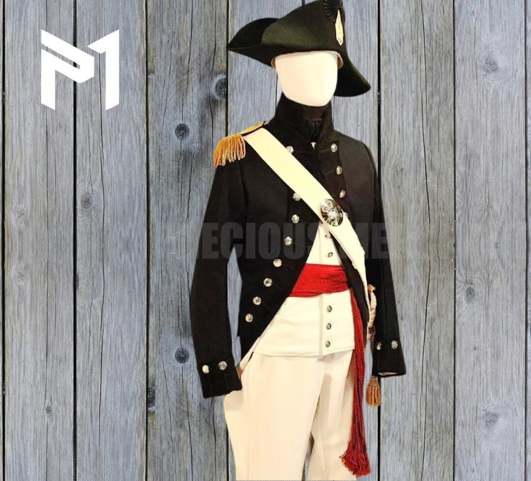 Napoleonic Era Military Officer Uniform - 18th Century French ...