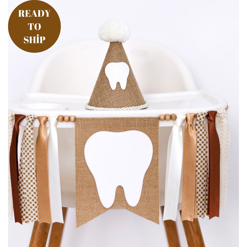 Custom Banner, My First Tooth Banner, Baby First Tooth Dentist Party ...