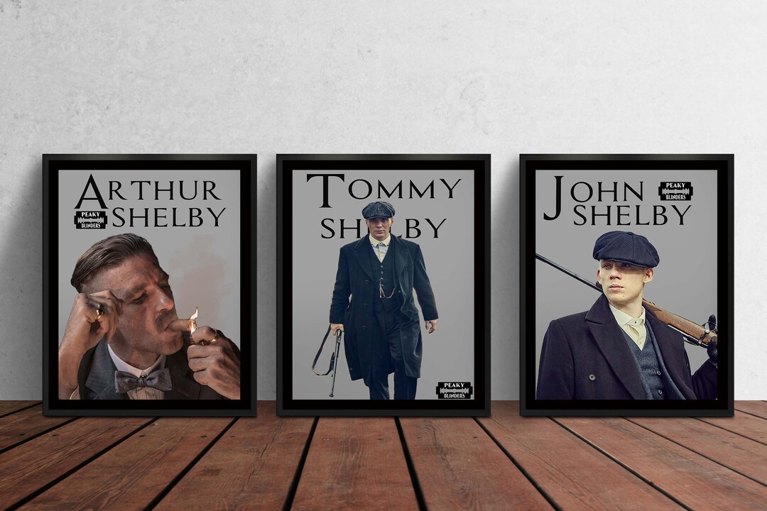 The Shelby Brothers Peaky Blinders Combo Digital Art - Etsy