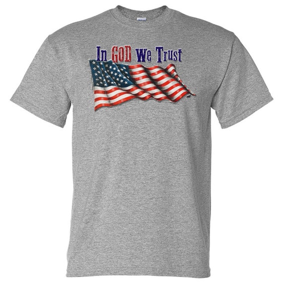 In God We Trust T-shirt / Multiple Colors Available | Etsy