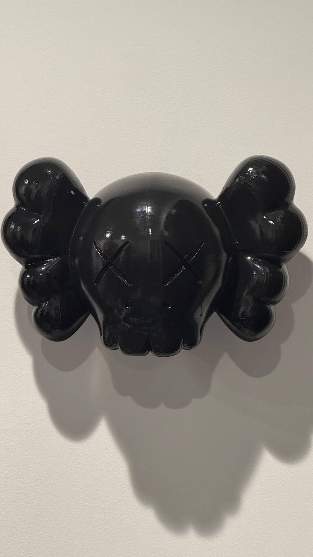 Life-size KAWS Head Inspired Toy Statue - Wall Mounted Head Display ...