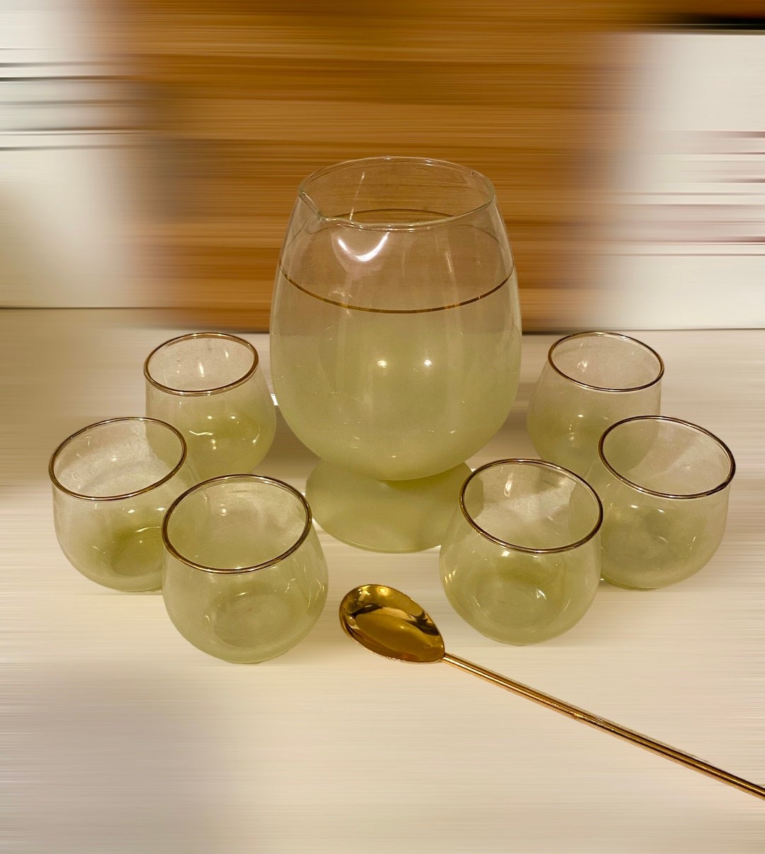 Vintage Snifter Set - Etsy