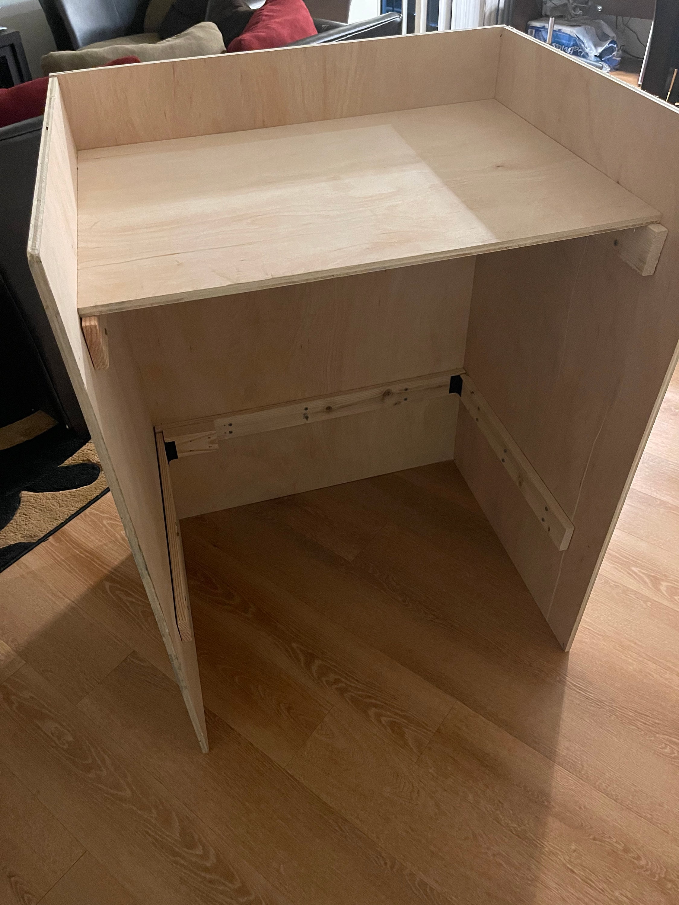 FOLDING CHECKOUT STAND Modern Folding Shelf Portable - Etsy