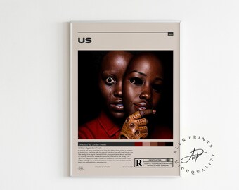 Us Movie Poster Jordan Peele - Etsy