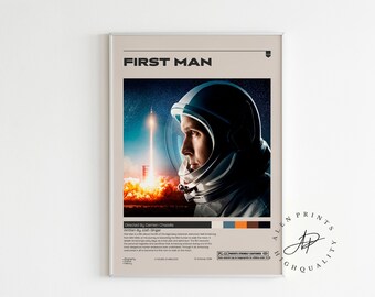 First Man Movie Poster - Etsy