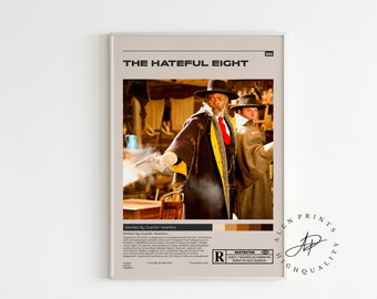 The Hateful Eight Poster - Etsy