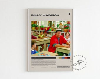 Billy Madison Movie Poster - Etsy