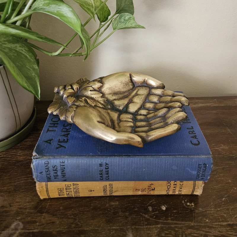 Brass Hand - Etsy