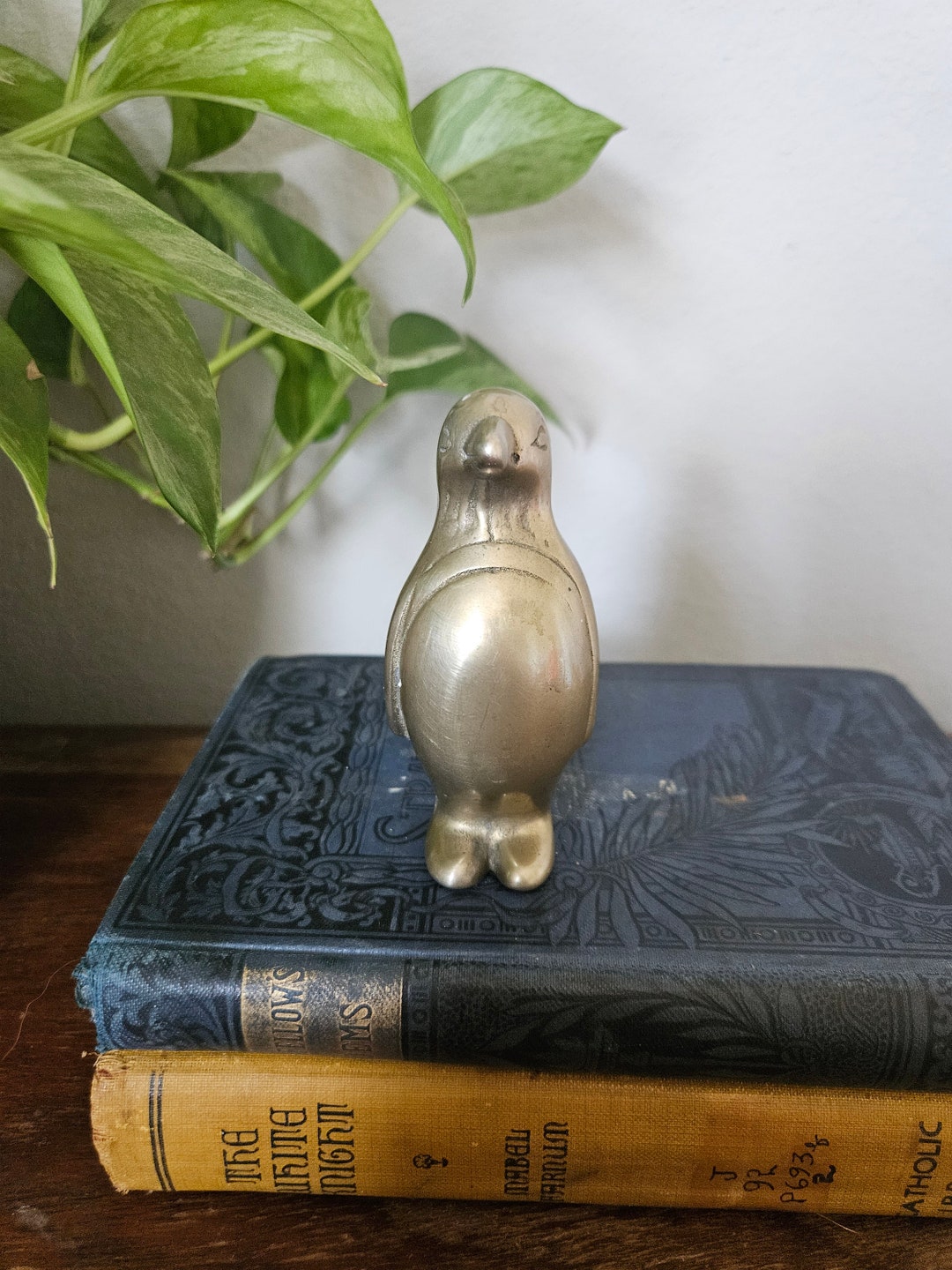 Vintage Brass Penguin - Etsy