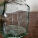 Vintage Ben Rickert Wayne N.J Octagonal Aqua Glass Jar With Cork Lid - Etsy