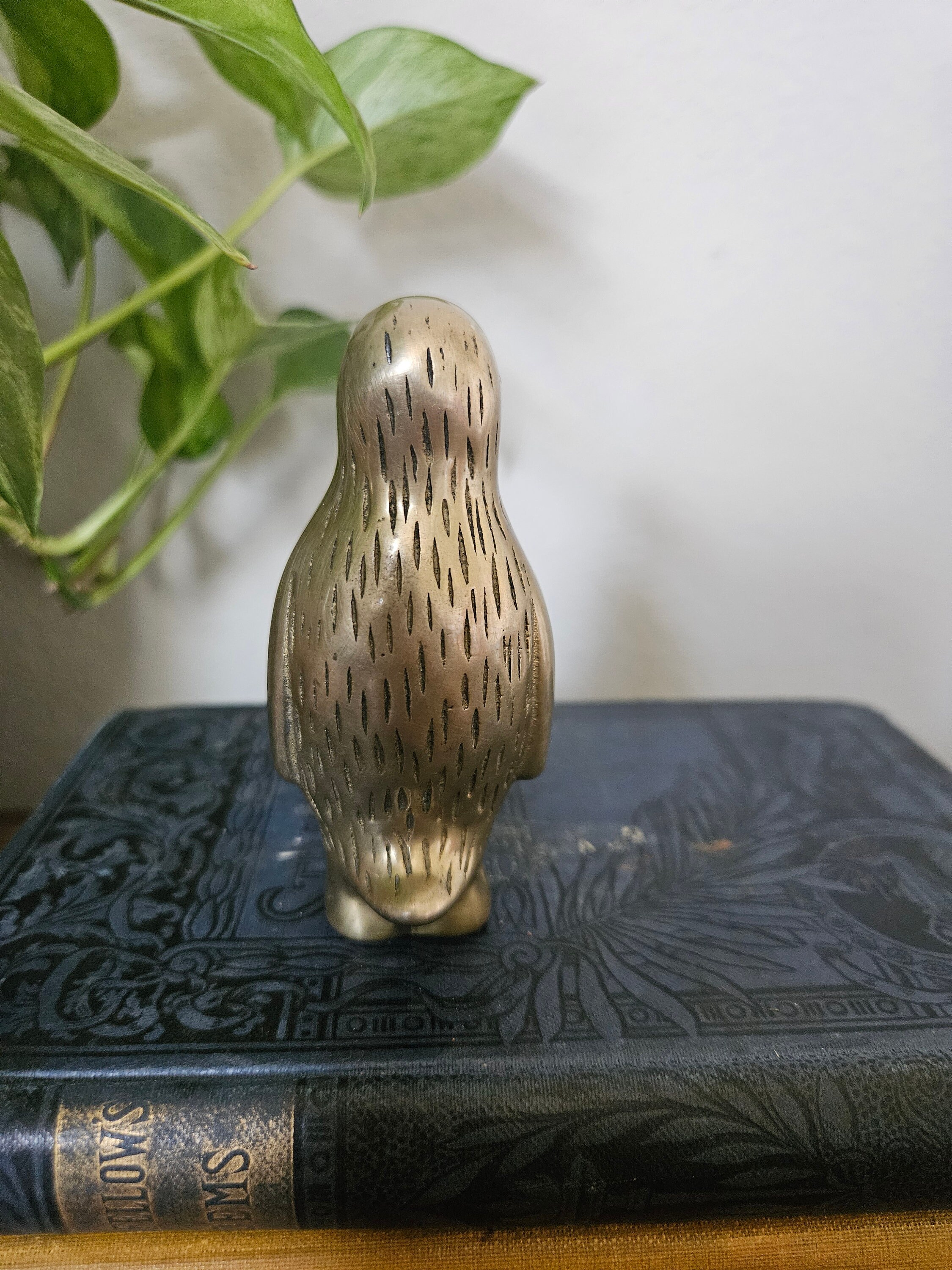 Vintage Brass Penguin - Etsy