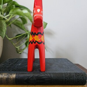 Vintage Swedish Dala Horse - Hand Carved and Painted - Etsy