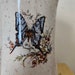 Vintage Speckled Ceramic Pitcher With Butterflies - Etsy