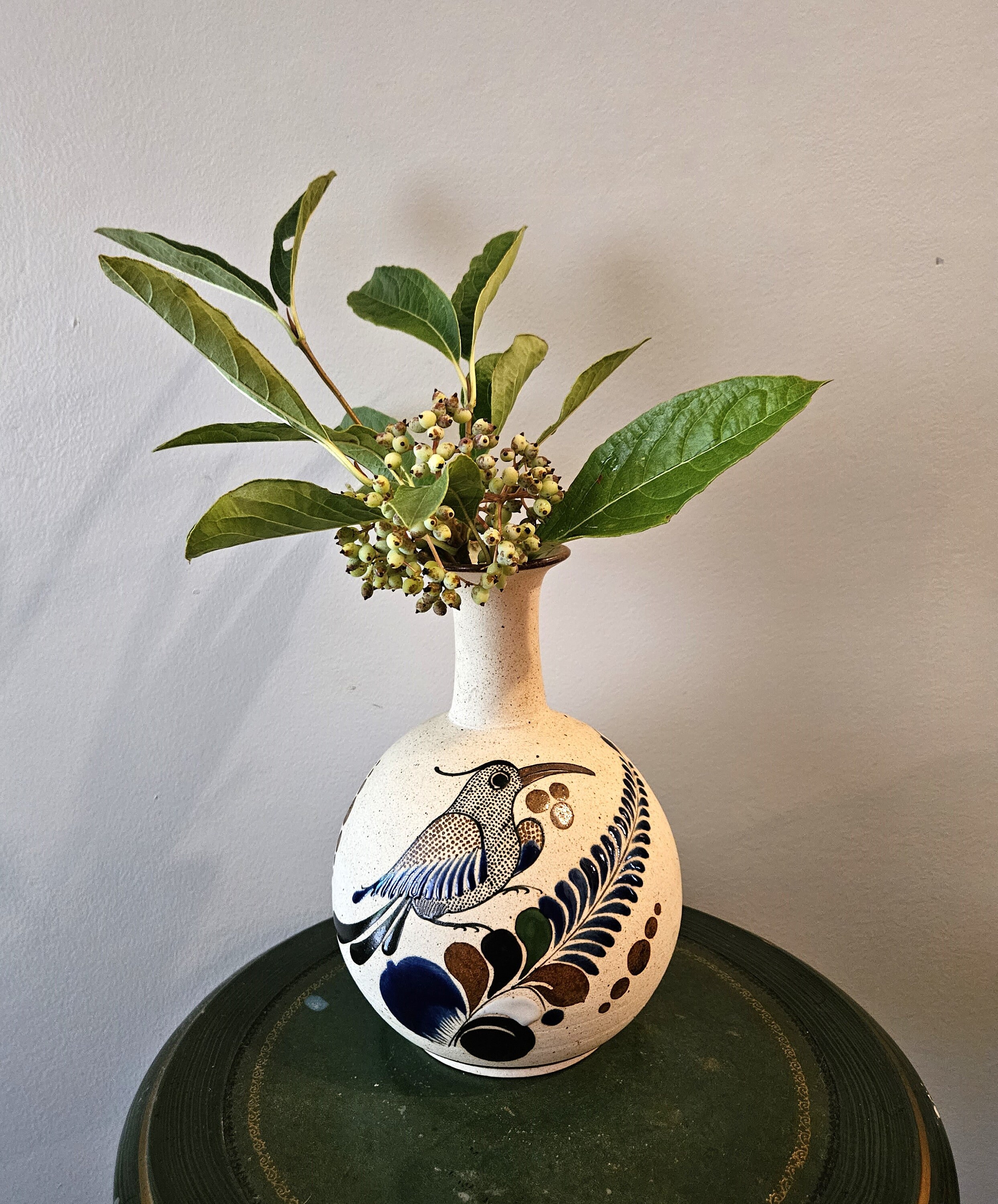 Vintage Mexican Tonala Sandstone Pottery Vase - Etsy
