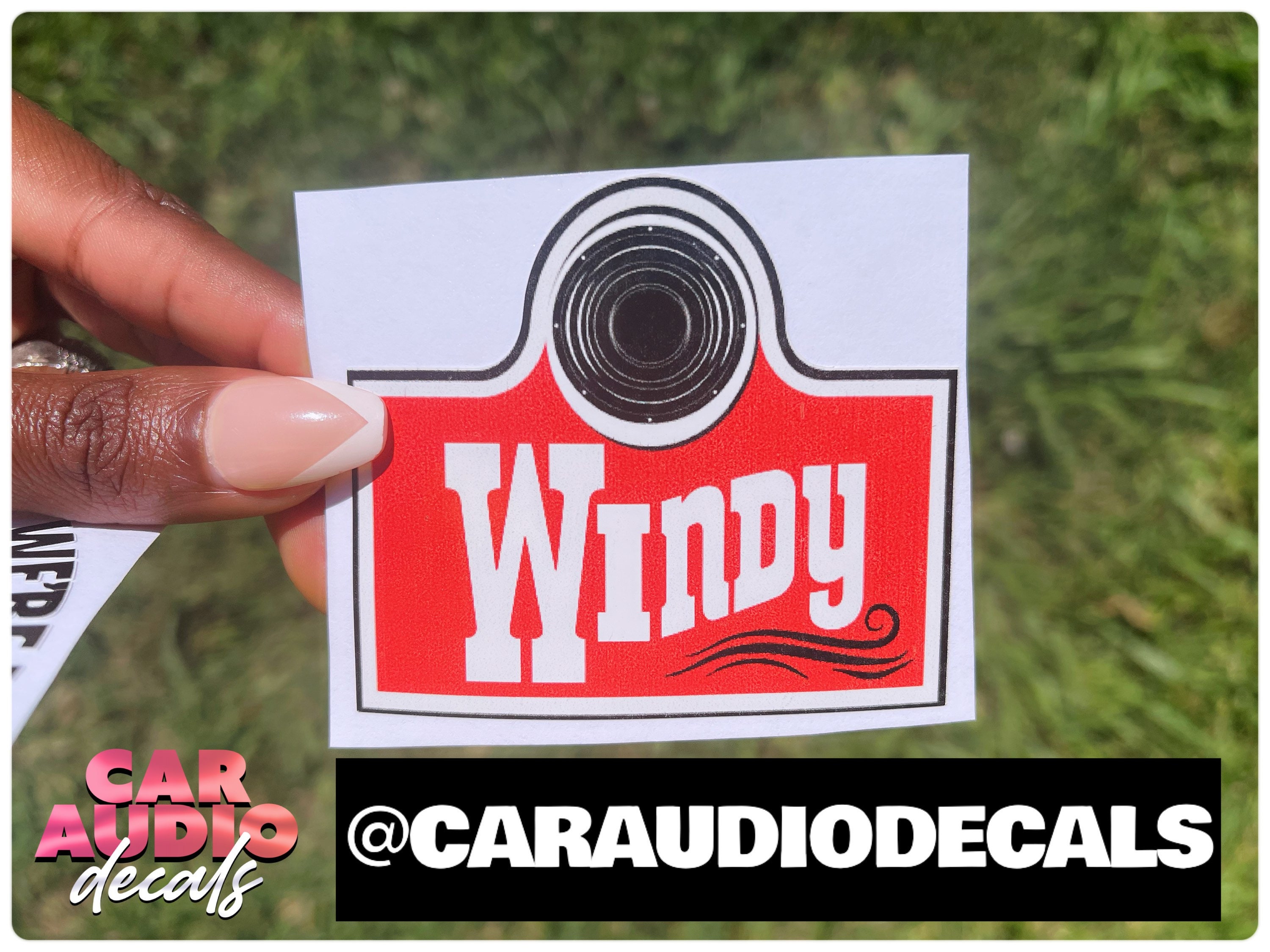 Windy Decal - Etsy