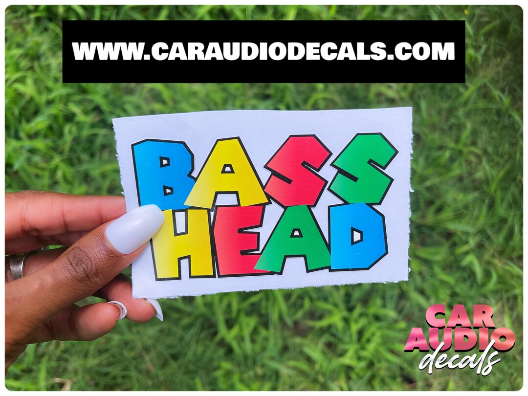Game Basshead Decal - Etsy