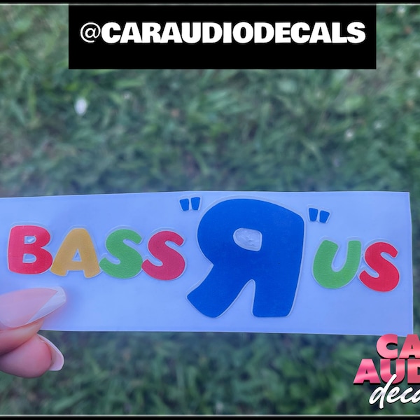 Basshead Decal - Etsy