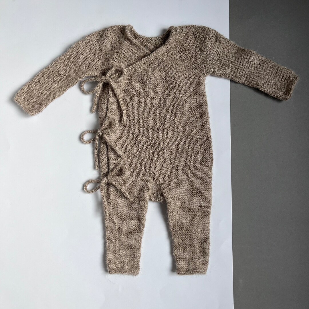 Knitted Overalls From 100% Alpaca Yarn, Knit by Hands, READY for SHIP ...