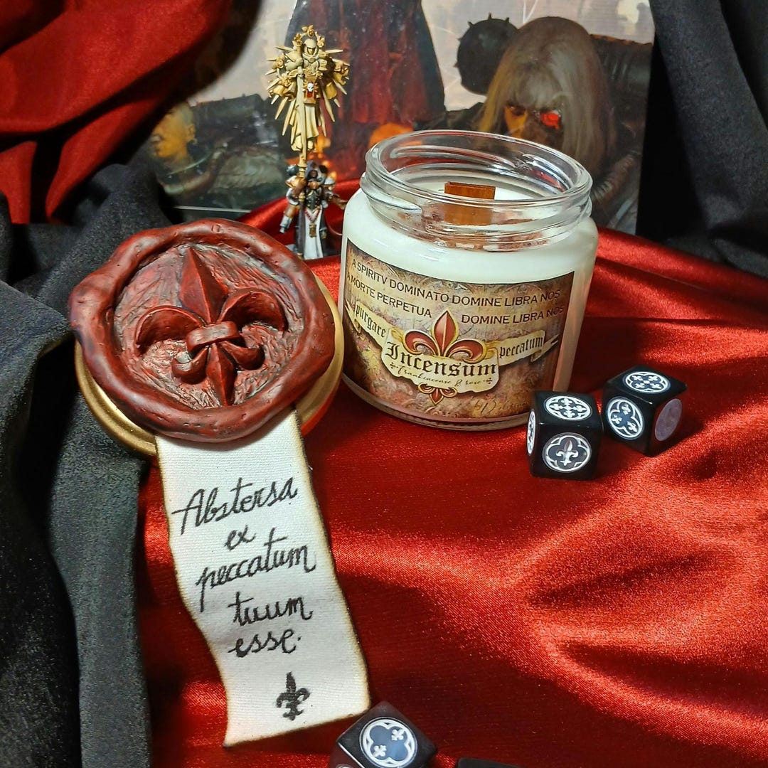 Battle Sisters Candle | War Hammer 40K | Grimdark | I Am 100% Wax ...
