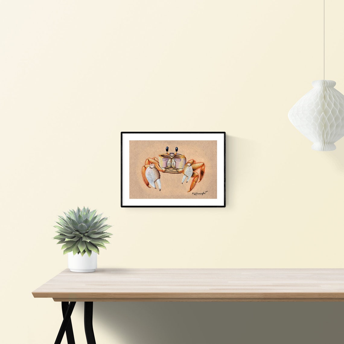 Ghost Crab - Print - Etsy