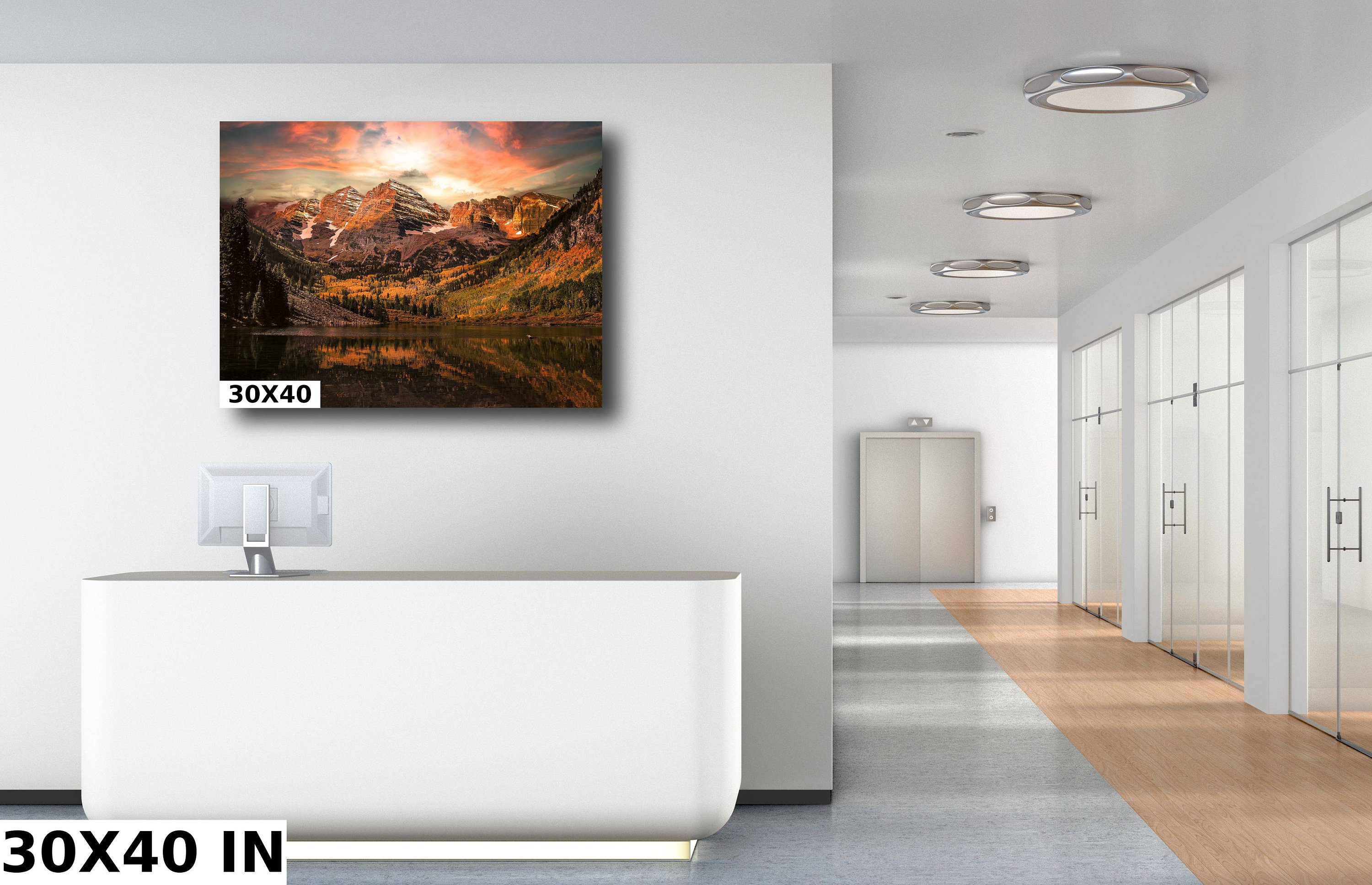 Colorado Fall Wall Art Colorado Mountains Art Autum Aspens - Etsy