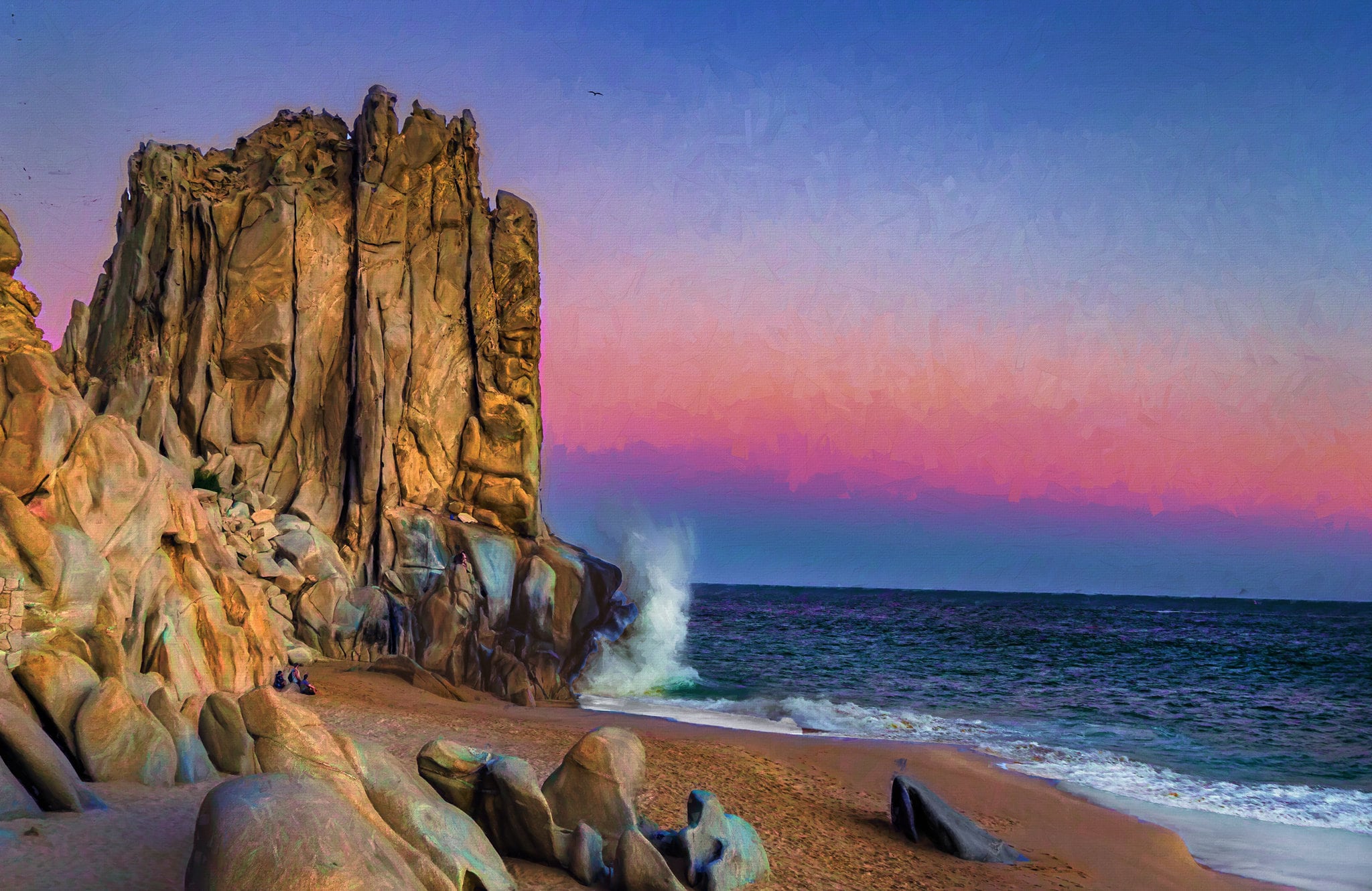 Cabo San Lucas Art, Cabo San Lucas Wall Art, Cabo Art, Cabo Beach Art ...