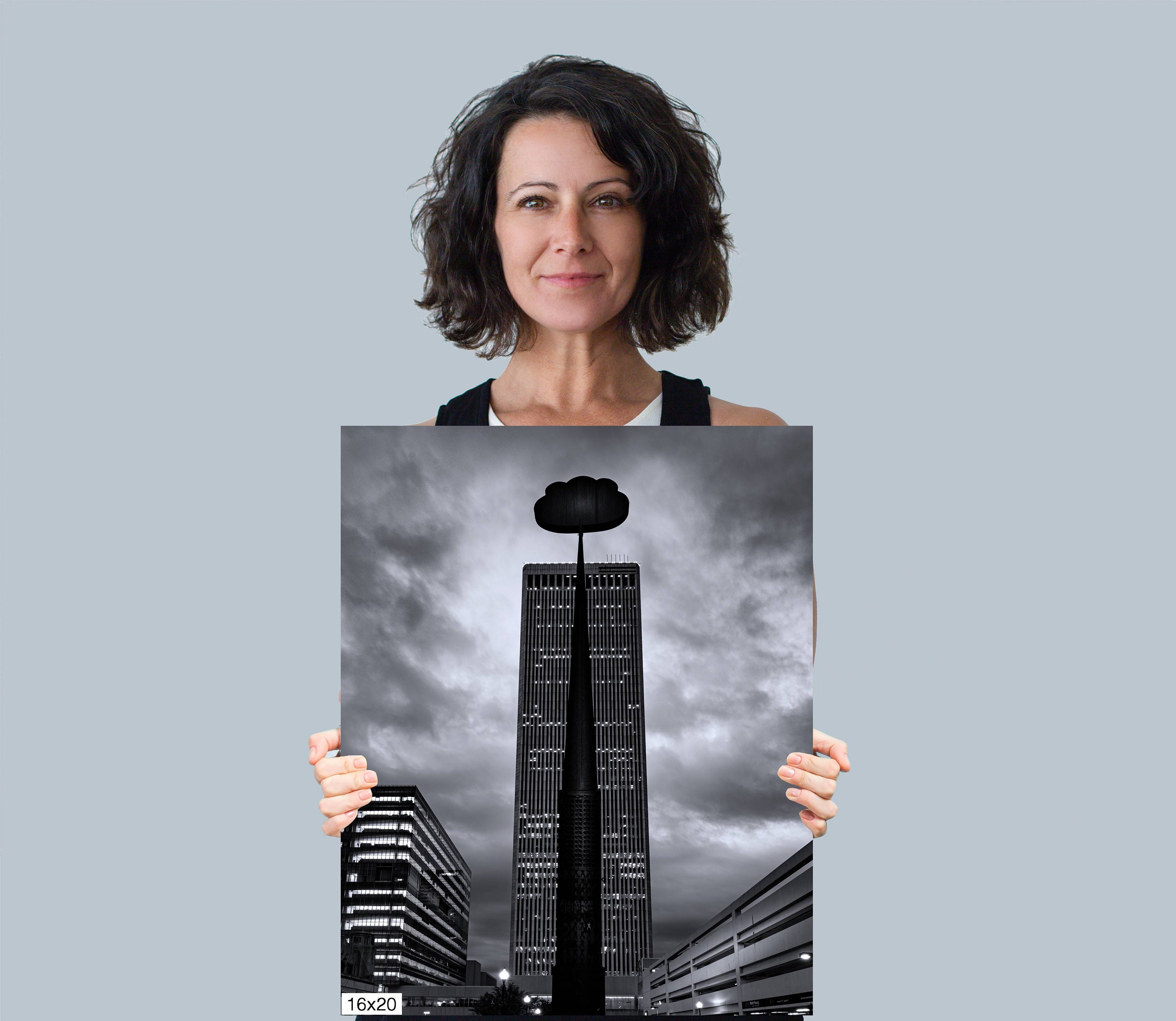 Tulsa Oklahoma Skyline Wall Art, Tulsa Skyline Art, Tulsa Art Print ...