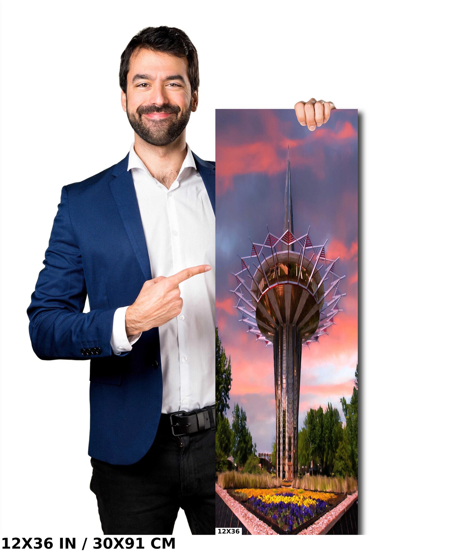ORU Prayer Tower Tulsa OK Print, University Skyline Art - Etsy