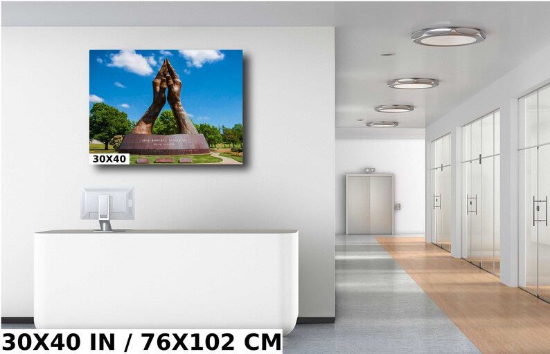 ORU Praying Hands, Tulsa ORU Print, Tulsa Art, Oral Roberts Print,tulsa ...