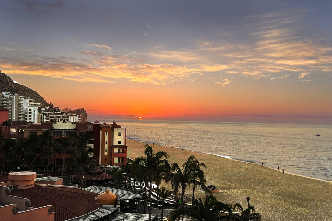 Playa Grande Sunrise, Cabo San Lucas Art, Cabo San Lucas Playa Grande ...