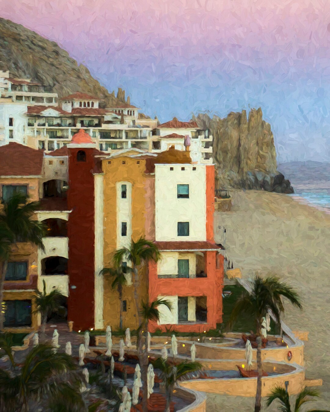 Cabo San Lucas Art, Playa Grande Art, Playa Grande Canvas Print, Cabo ...