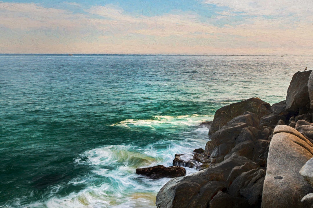 Ocean View Wall Art, Seascape Canvas, Ocean Photograph, Seascape ...