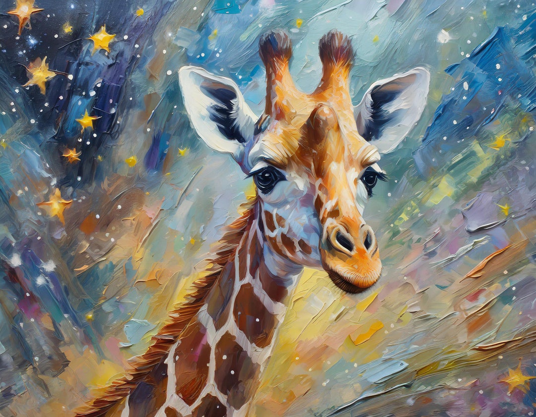 Nursery Room Wall Art. Giraffe Print, Nursery Decor, Giraffe Wall Art ...